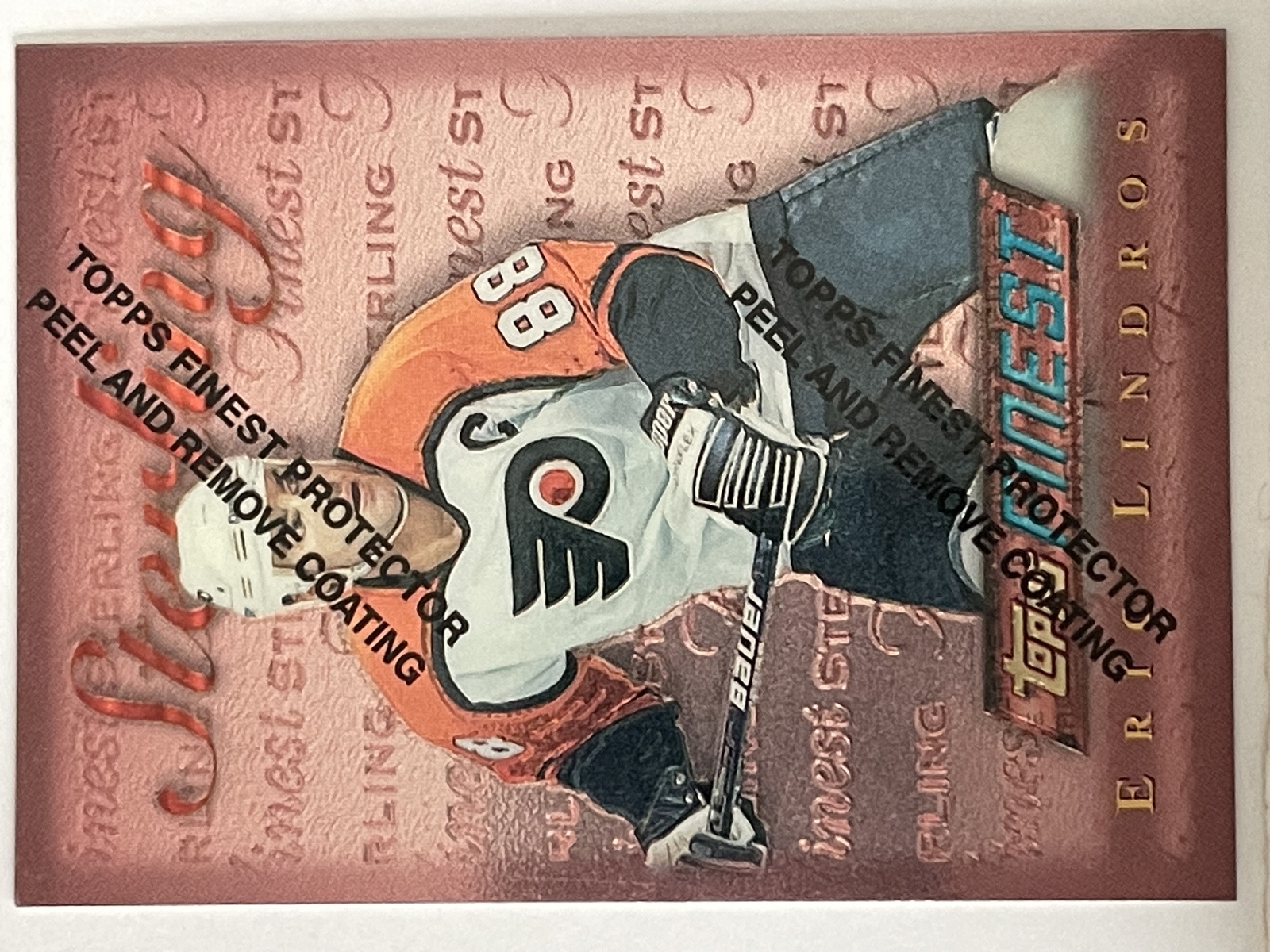 1996 Topps Finest #1 Eric Lindros | eBay