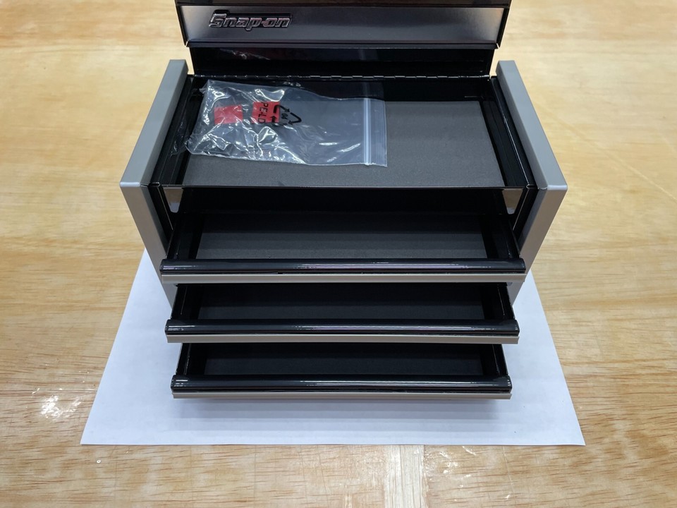 Snap-on Tools NEW BLACK Desktop Micro Top Chest KMC923APB | eBay