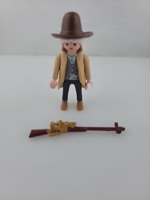 Playmobil Back to the Future Cowboy Dr Emmett Brown With Rifle Western ...