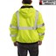 Hi-Vis Insulated Safety Bomber Reflective Jacket ROAD WORK HIGH ...