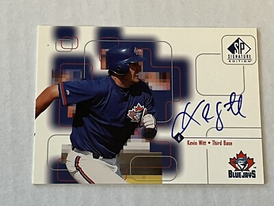 Kevin Witt 1999 Upper Deck SP Authentic Signature Edition Auto Toronto ...