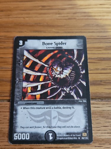 Duel Masters - Bone Spider - DM01 - 48/110 | eBay