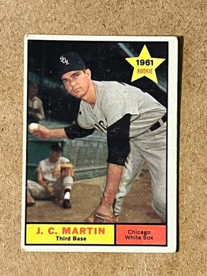 1961 Topps J.C. Martin Rookie #124 VG | eBay