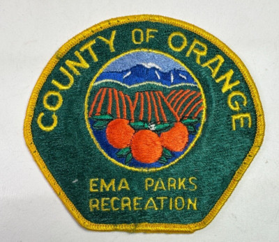 Orange County EMA Parks Recreation California CA Patch I2 | eBay