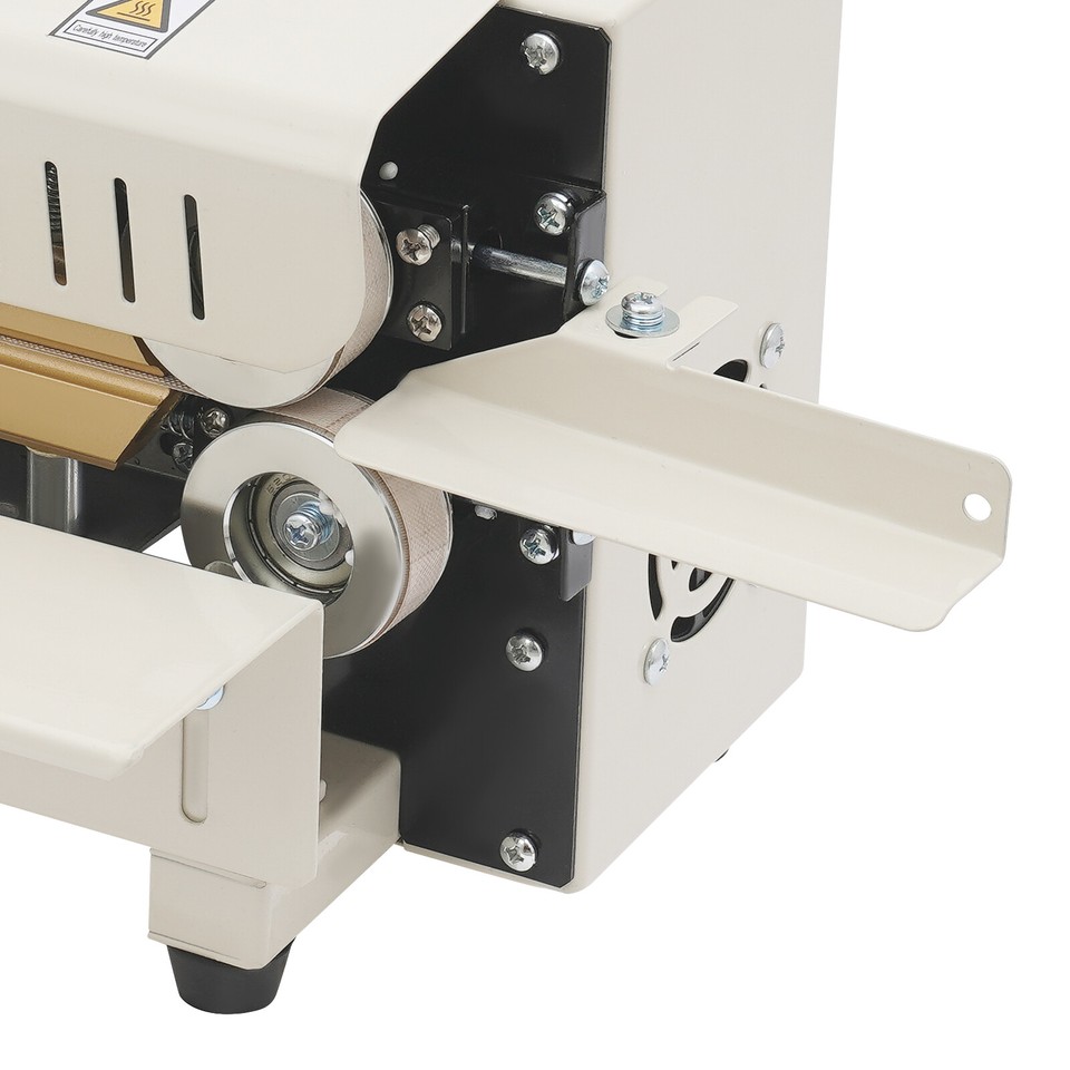 Automatic Continuous Band Sealer 600W Horizontal Bag Sealing Machine ...