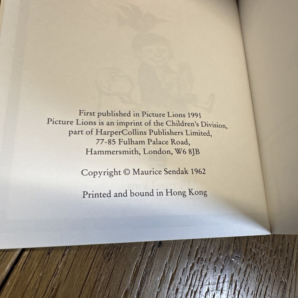 NUTSHELL Books 4 PB Vol Set Maurice Sendak: Pierre, Chicken Soup, One ...