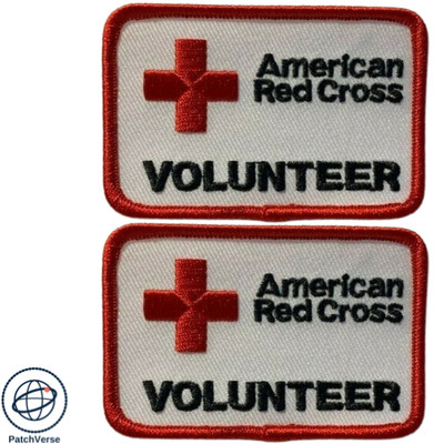 American red cross patch red cross patch, ARC patch red cross Iron ...