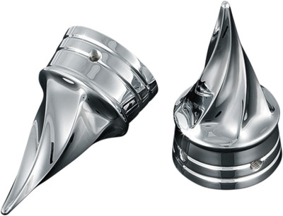 Kuryakyn Twisted Axle Nut Covers fits 1984-06 Harley Softail Sportster ...