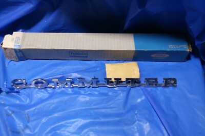 1965 NOS Ford Mercury Commuter Station Wagon Script Emblem | eBay