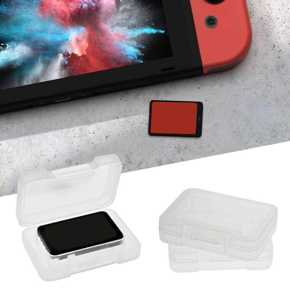 Plastic Cards Collection Shock-proof Storage Case Storage Box for NS ...