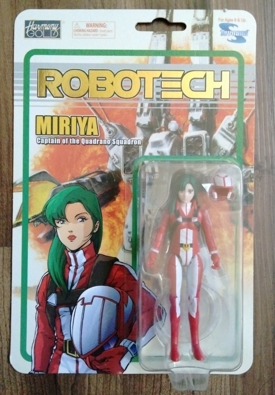TOYNAMI ROBOTECH MACROSS FIGURE SDCC CON EXCLUSIVE CHROME CARD FOIL ...