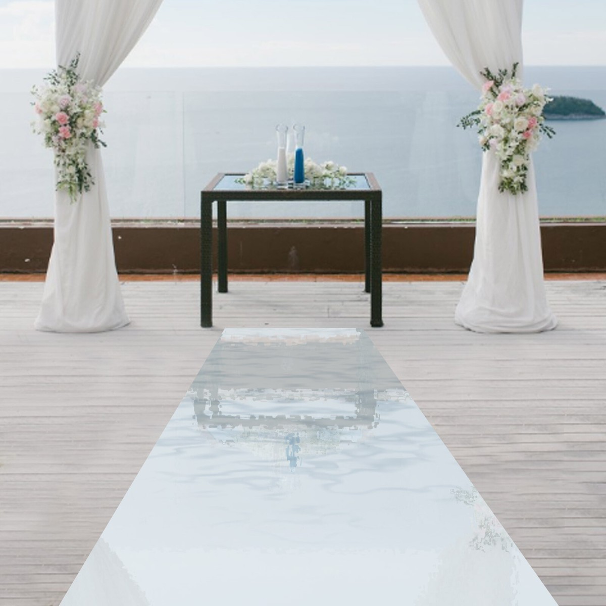 Mirror walkway wedding 60 photos - Vianawedding.com