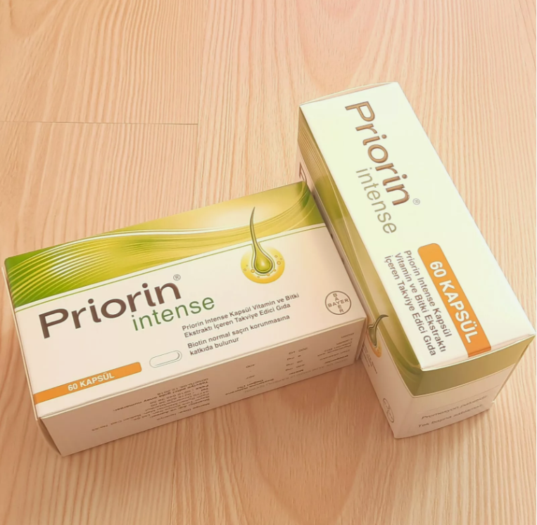 BAYER Priorin intense Anti Hair Loss Treatmnt HerBal Capsules %100 ...