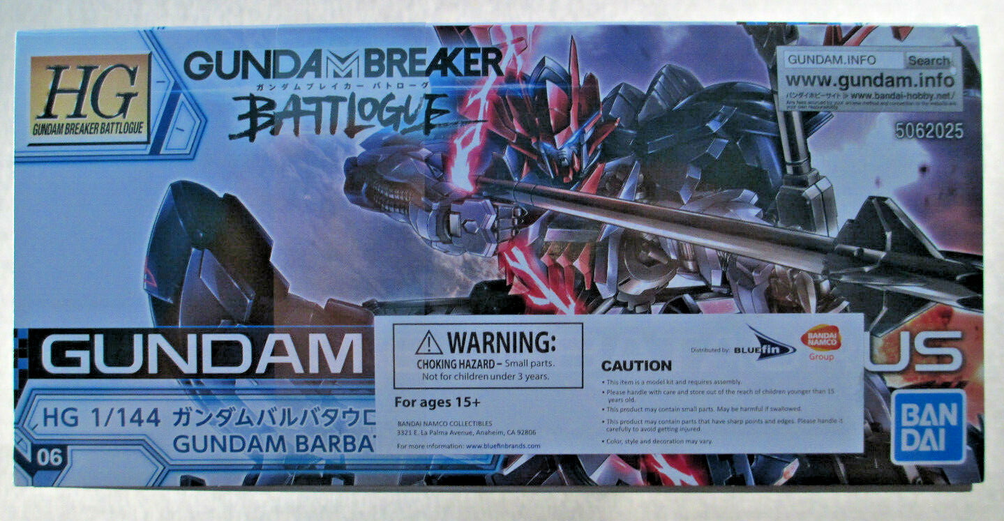 Gundam Barbataurus #5062025 - HG 1/144 Scale Model Kit - Breaker ...