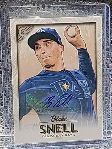2018 Topps Gallery Auto Blake Snell #76 Autograph | eBay