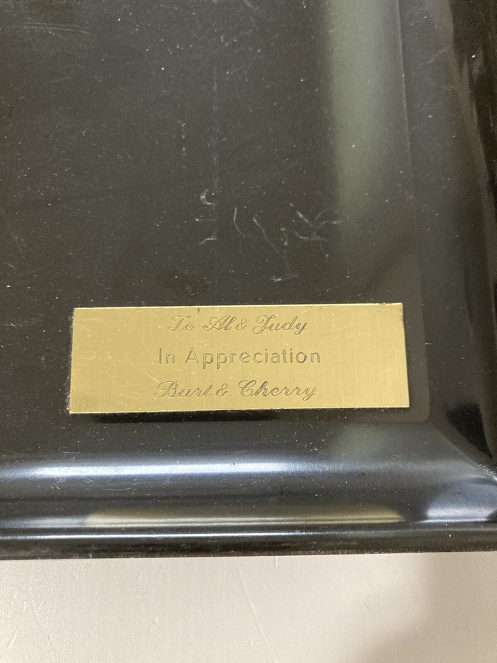Couroc Green Bay Packers BART Starr Appreciation Serving Tray NFL ...