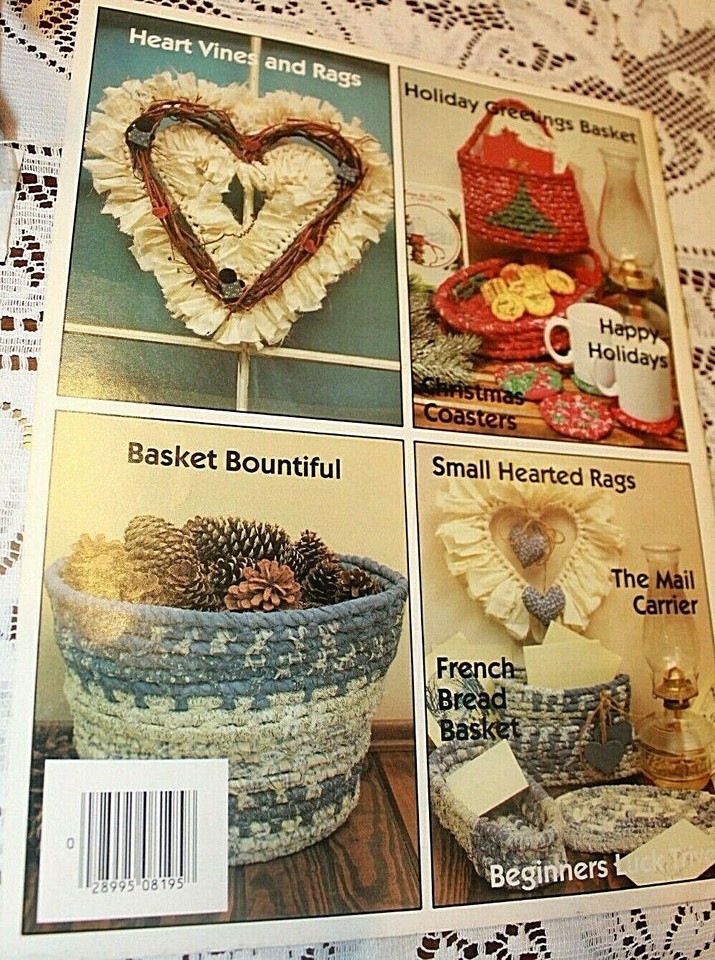 Country Rags Collection Clothesline Baskets & More Plaid's Sandy Dye | eBay