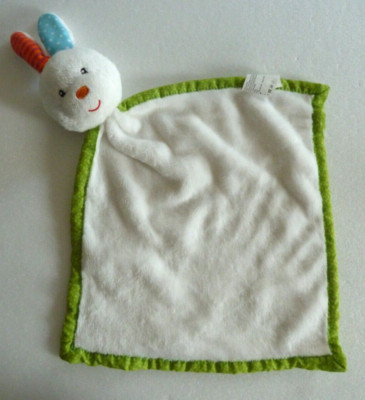 27. DOUDOU PLAT NANJING KESTREL TOY LAPIN ORANGE BLANC VERT ROUGE ...