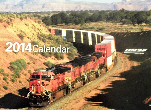 2014 BNSF Railroad Calendar | eBay