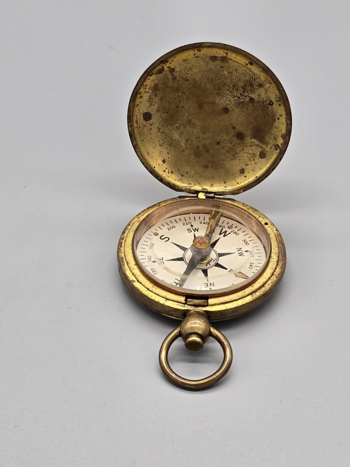 Vintage WWII U S Army Civil Engineers Compass Brass USCE Military ...