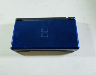 Nintendo DS Lite Blue/Black Handheld USG-001 W/Charger *Tested READ ...