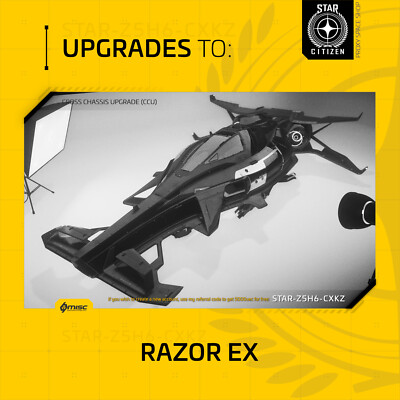 Star Citizen - MISC RAZOR EX - UPGRADE - (CCU) | eBay