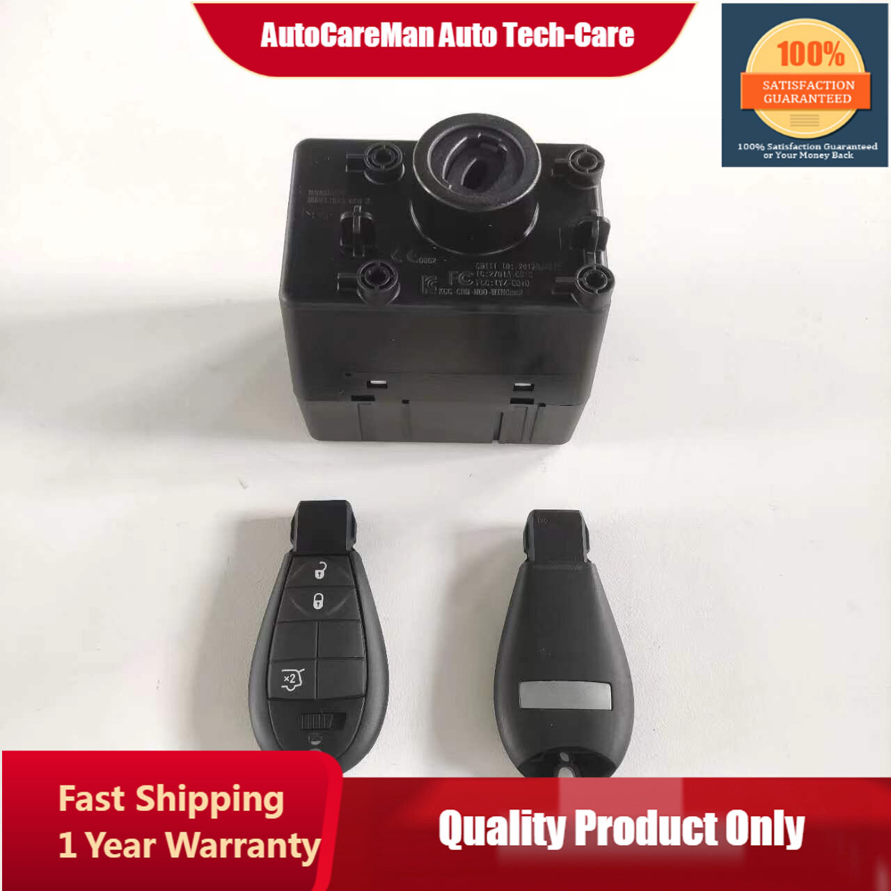 2010 Jeep Grand Cherokee Wireless Ignition Node Receiver & Key Fit ...