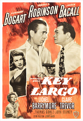 Key Largo - Movie Poster Print | eBay