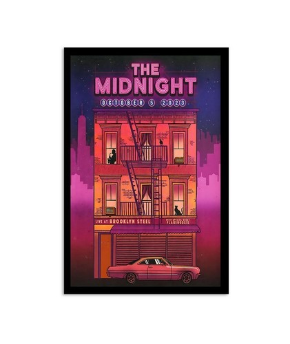 The Midnight October 5, 2023 Brooklyn Steel Brooklyn, NY Poster | eBay