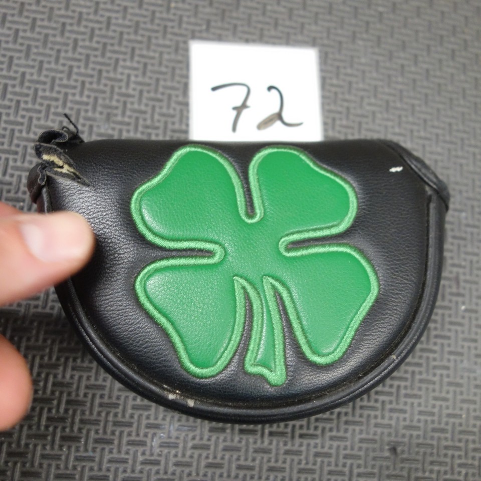 Golf club head cover putter cover lucky fast ship 251130 magnetic | eBay