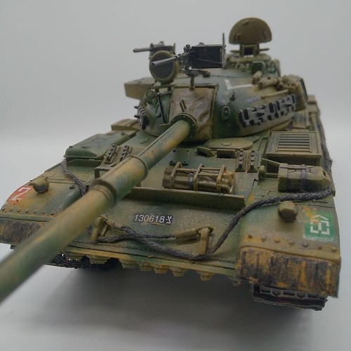 1/35 Israeli TI 67 Tank Trumpeter Plastic Model Built & Painted ...