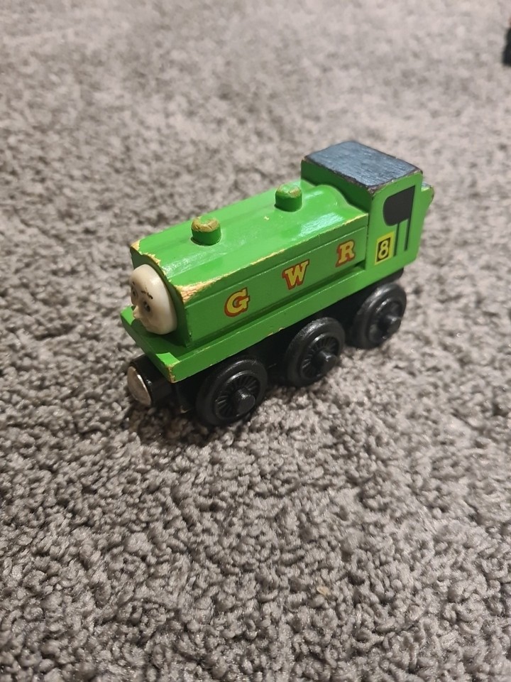 DUCK for Brio ELC Thomas and Friends Wooden Railway Engine Train Set ...