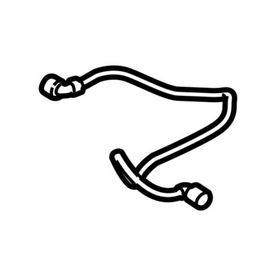 Genuine OEM Engine Coolant Overflow Hose For BMW 17127535528 | eBay