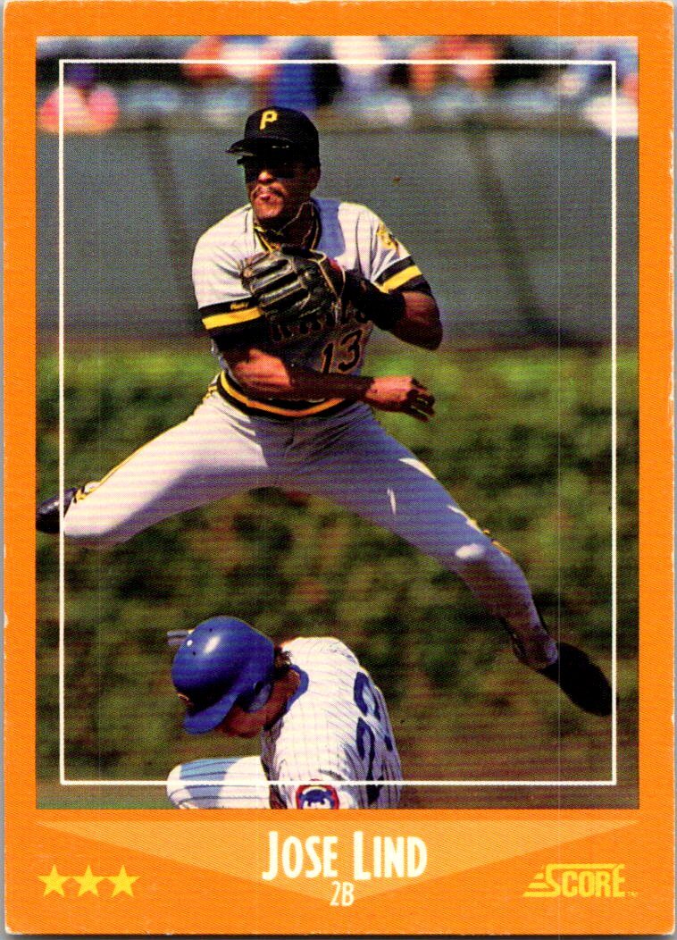 1988 Score - #597 Jose Lind (RC) for sale online | eBay