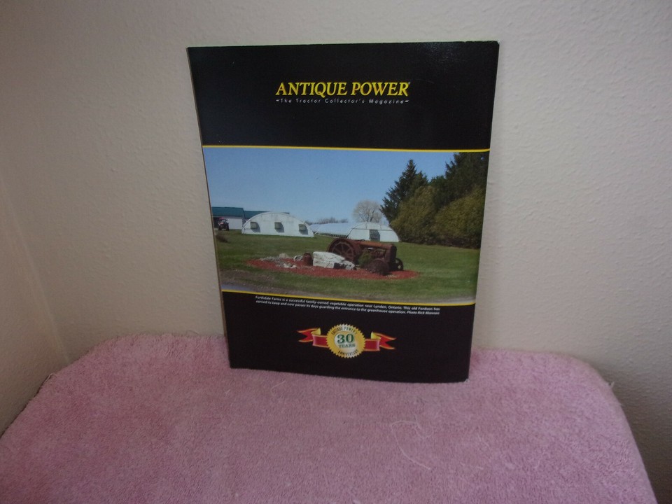 ANTIQUE POWER MAGAZINE." TRACTOR COLLECTOR'S MAGAZINE" JULY - AUGUST ...