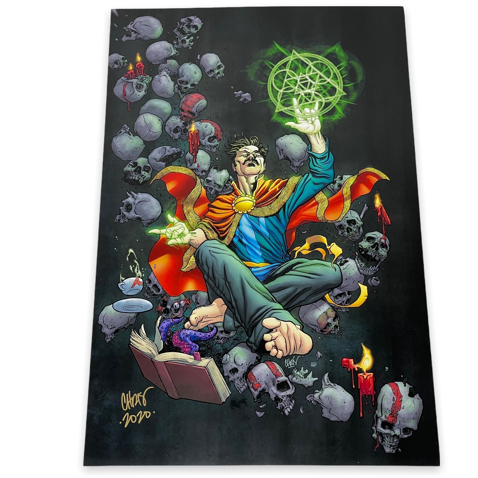 Doctor Strange Art Print 11 X 17 Poster Sign Autograph Artist Chris ...