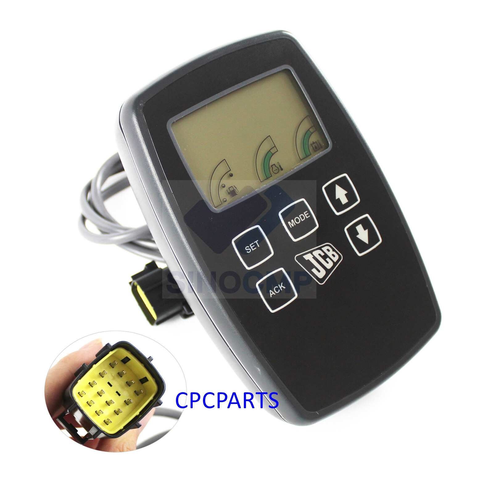 Monitor Screen 332/K4244 704/50207 728/80073 for JCB JS180LC 8080 ZTS ...