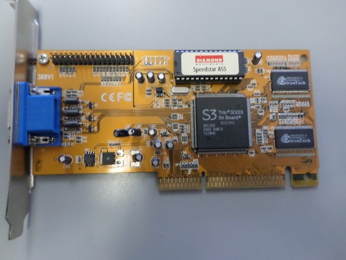 Vintage Diamond Speedstar A55 8MB AGP Graphics Card- DISPEEDV55B COOL ...