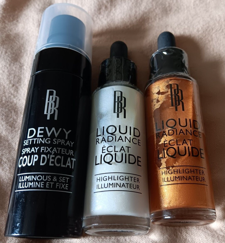 Black Radiance Dewy Setting Spray Gold Dust Moonlit Glow Liquid ...