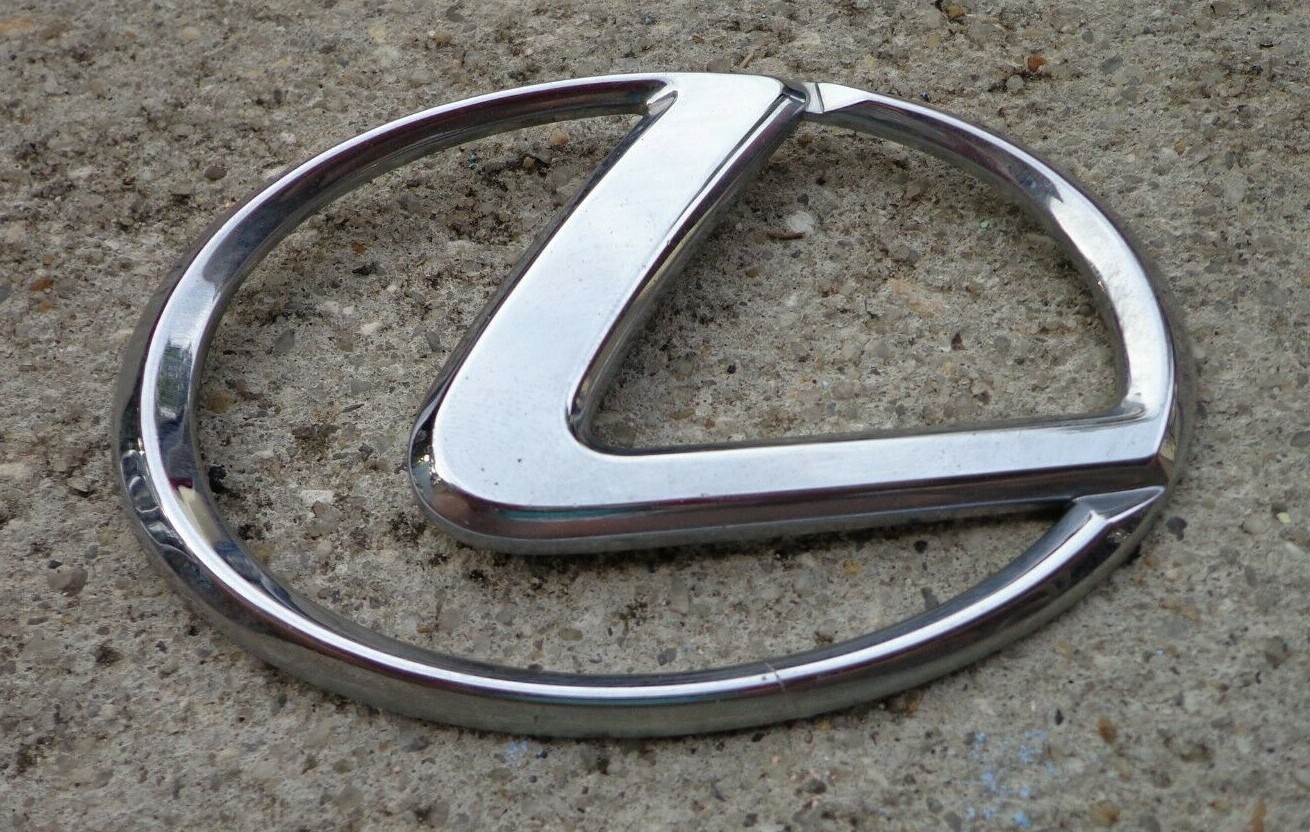 Lexus L hood emblem badge decal logo IS 300 IS300 ES300 OEM Factory ...