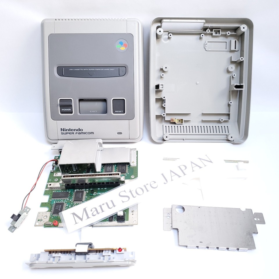 SNES Nintendo Super Famicom Console Select Color & Accessory Tested ...