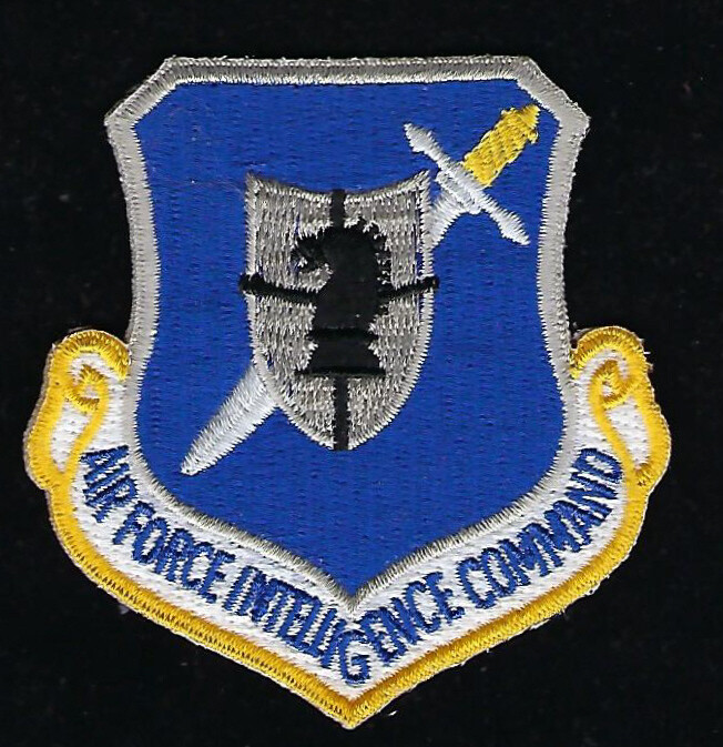 US AIR FORCE INTELLIGENCE COMMAND HAT PATCH USAF INTELCOM PIN UP USAF ...
