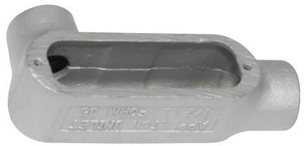 OZ-GEDNEY LR-200M, Rigid Conduit Body, 2, Malleable Iron, 90D, 1pc | eBay