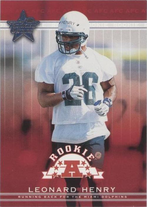 2002 Leaf Rookies & Stars - Rookie Leonard Henry #230 (RC) for sale ...