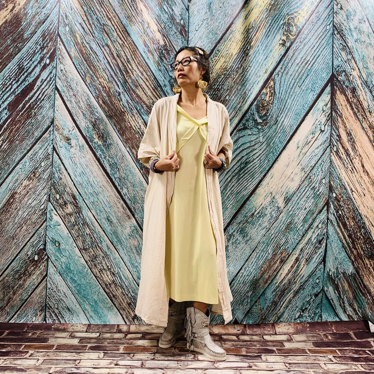 Plus Size Cotton Dusters