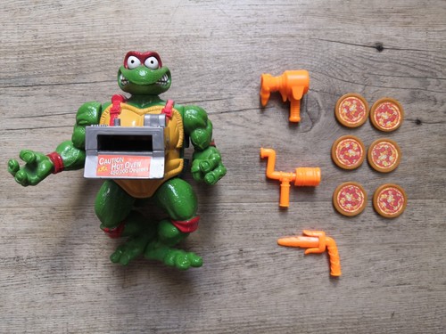TMNT Teenage Mutant Ninja Turtles Pizza Tossin' Raphael Playmates 1994 ...