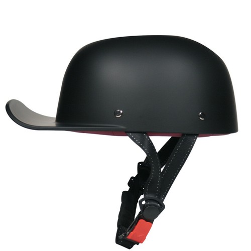 Vintage Motorcycle Half Helmet Baseball Cap Helmet Street Scooter ...