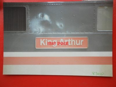 PHOTO CLASS 87 ELECTRIC NAMEPLATE - 87 010 KING ARTHUR | eBay UK