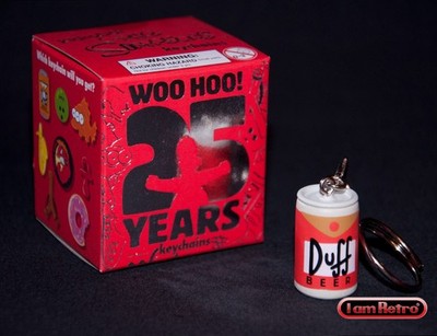 Duff Beer - Simpsons 25th Anniversary Keychain by Kidrobot | eBay