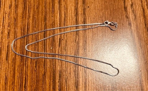 STERLING SILVER NECKLACE 18 " #925 purity | eBay